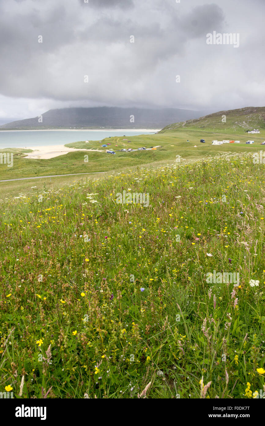 Horgabost Beach and Caravan Site Isle of Harris Western Isles Scotland ...