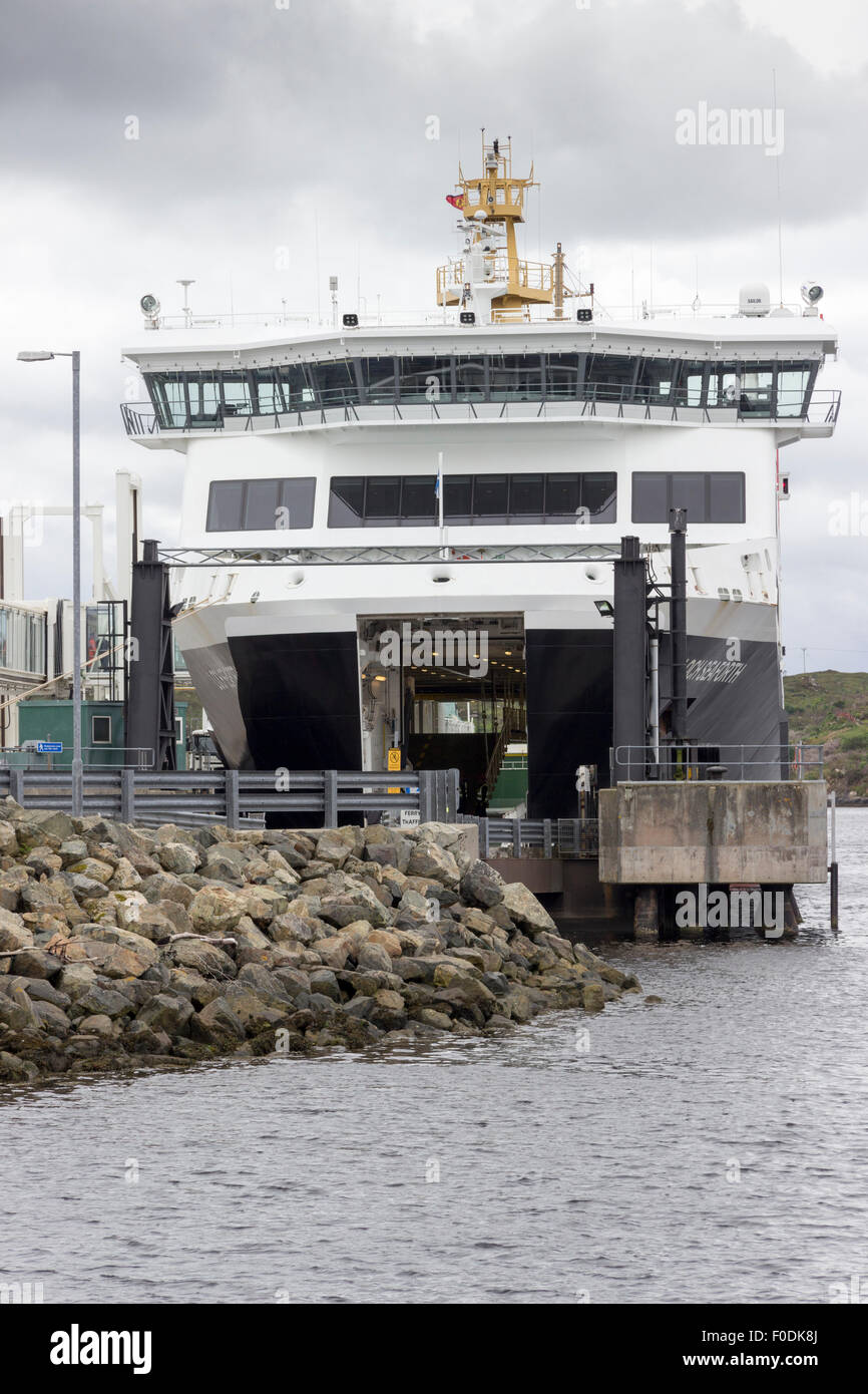The newly commissioned Caledonian MacBrayne Ferry the Loch Seaforth at ...