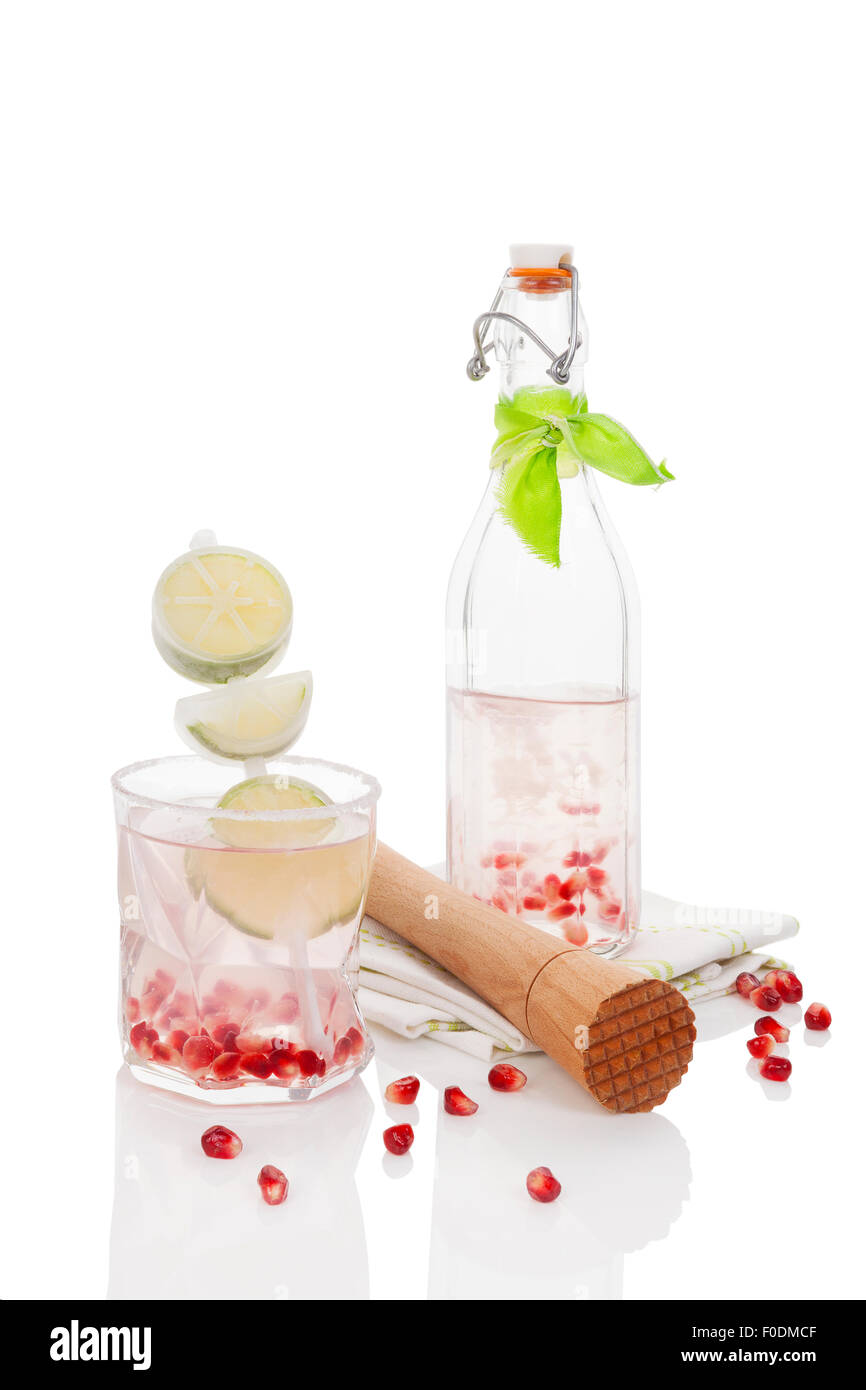 Non alcoholic summer drink Cut Out Stock Images & Pictures - Alamy