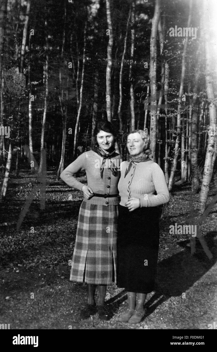 justice, crime, kidnapping, case of Karoline Rascher, Munich 1944, full ...