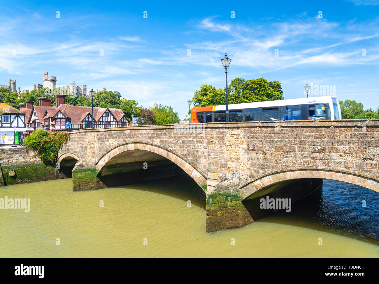 Stone bridge river arun hi-res stock photography and images - Alamy