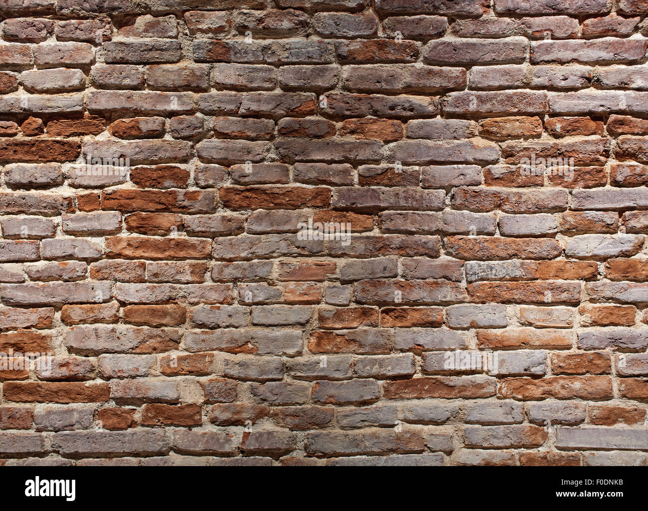 Brick wall background. Artistic and dramatic view of a brick wall using ...