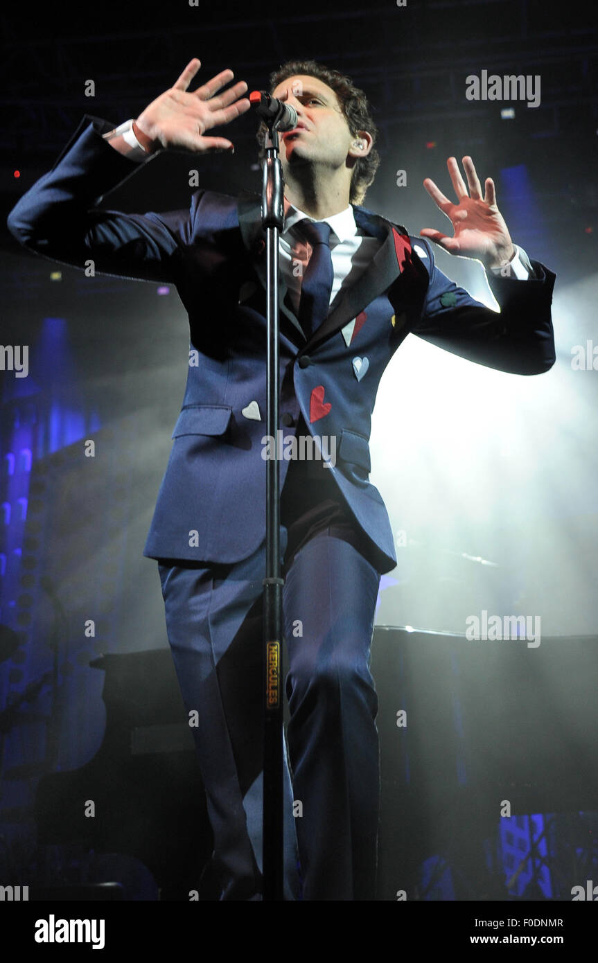 Mika performing live in Milan Featuring: Mika Where: Milan, Italy When ...