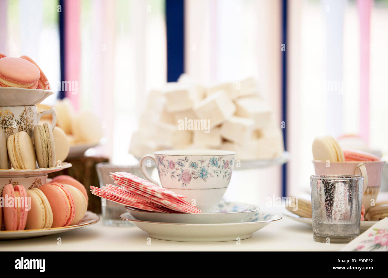 A vintage china cup and saucer Stock Photo - Alamy