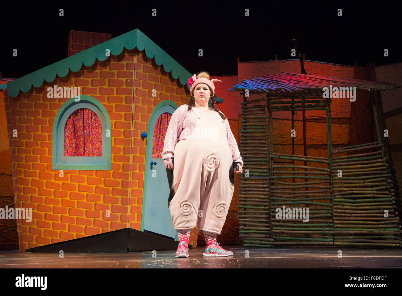 Leanne Jones as Bee. West End premiere of the children's story "The 3 ...