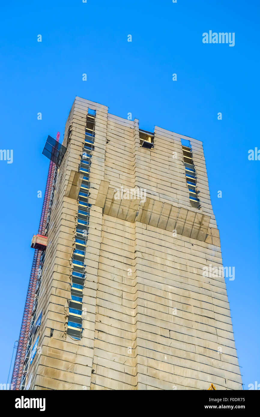 The construction of the new building Stock Photo - Alamy