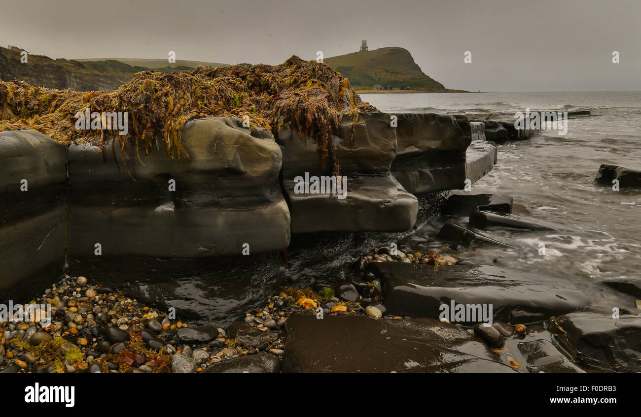 "Kimmeridge Guardians" these rocks look just like mythical guardians ...