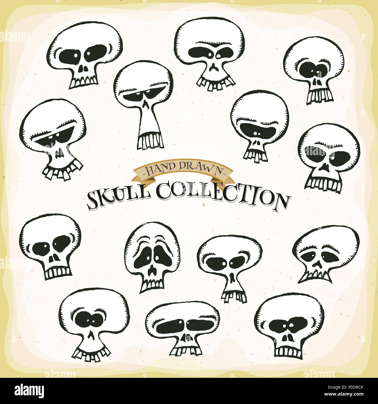 Crazy Skull Drawings