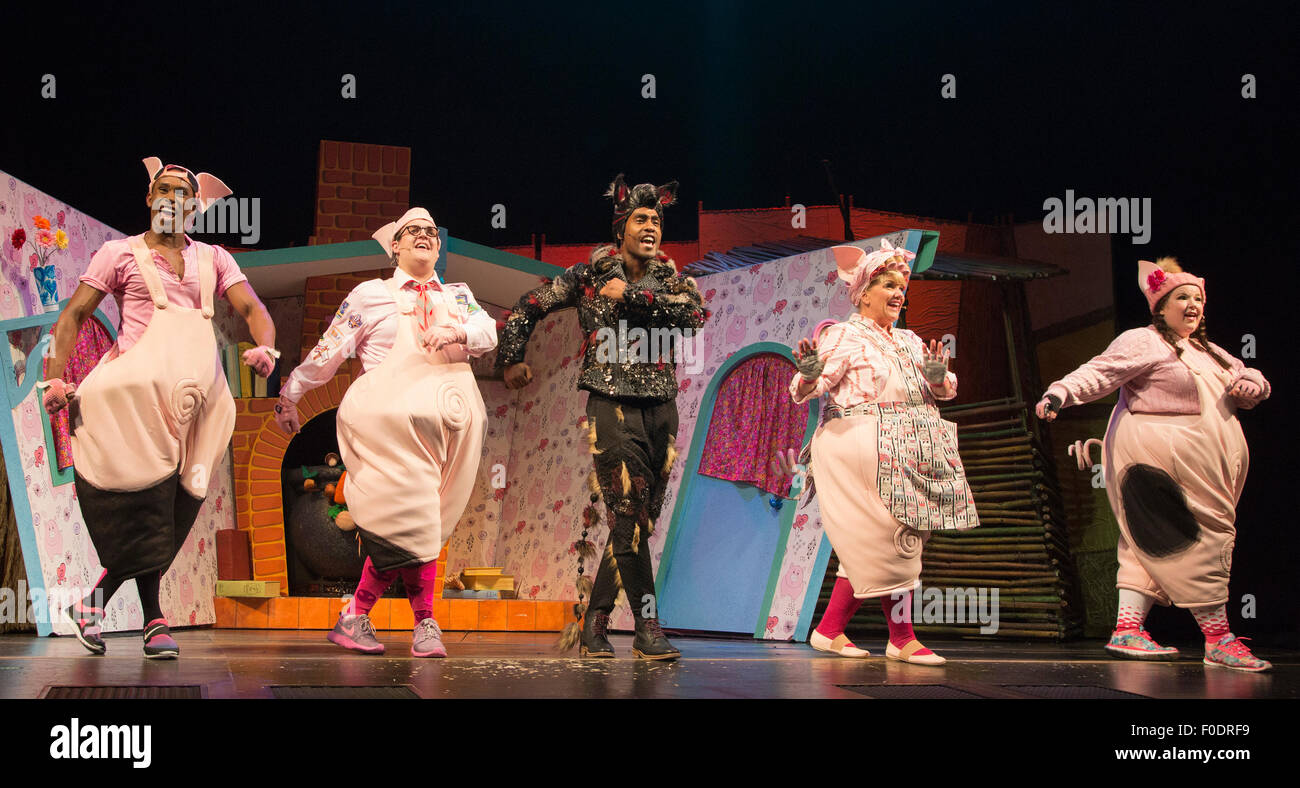 L-R: Taofique Folarin, Daniel Buckley, Simon Webbe, Alison Jiear and ...