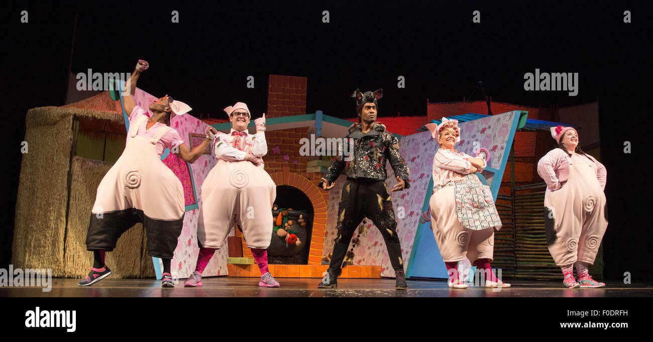 L-R: Taofique Folarin, Daniel Buckley, Simon Webbe, Alison Jiear and ...