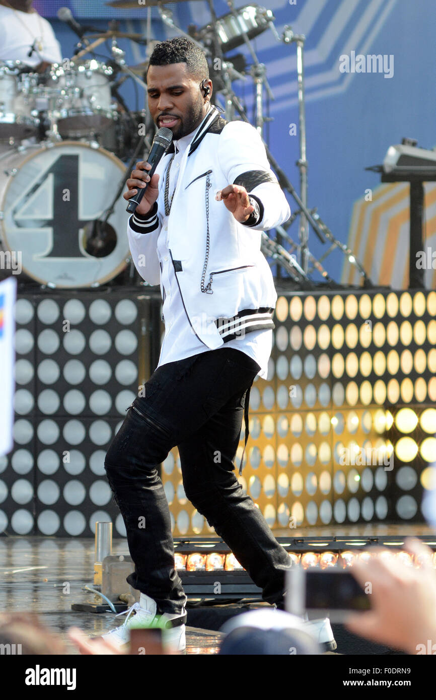 Jason Derulo Performs On ABC's "Good Morning America" Featuring: Jason ...