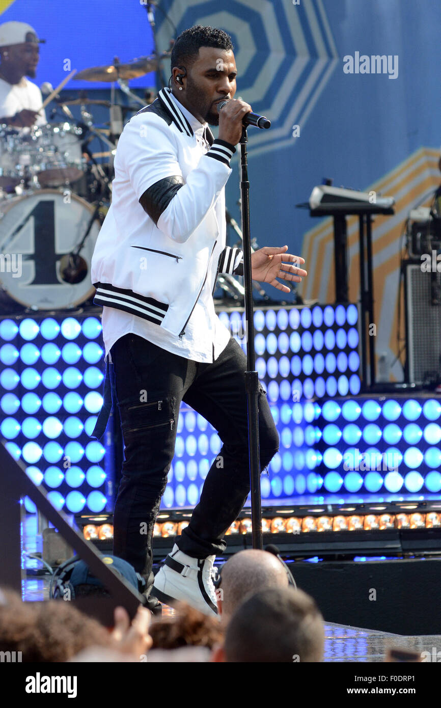 Jason Derulo Performs On ABC's "Good Morning America" Featuring: Jason ...