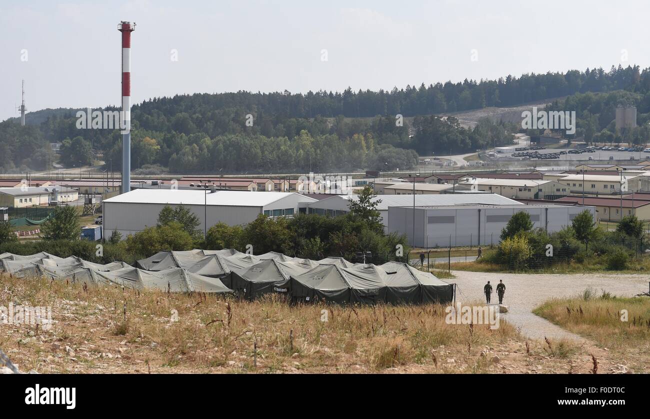 Hohenfels, Germany. 13th Aug, 2015. Soldiers from eight countries - of ...