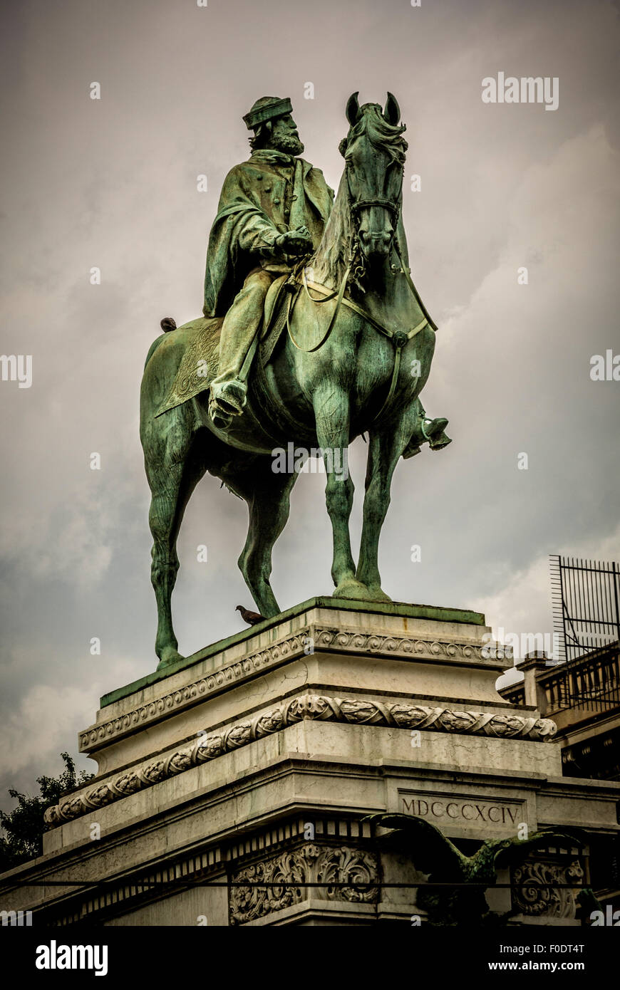 Statue Of Guiseppe Garibaldi High Resolution Stock Photography and ...