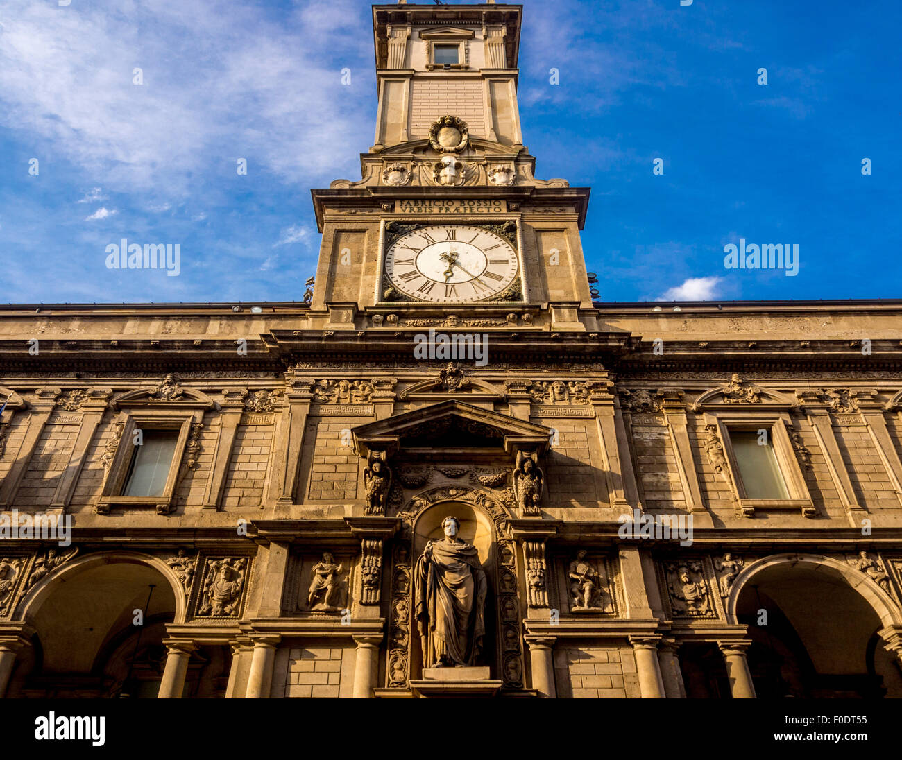 Clock tower milan italy hi-res stock photography and images - Alamy