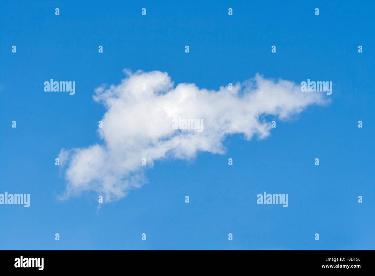 blue sky and small cloud Stock Photo - Alamy