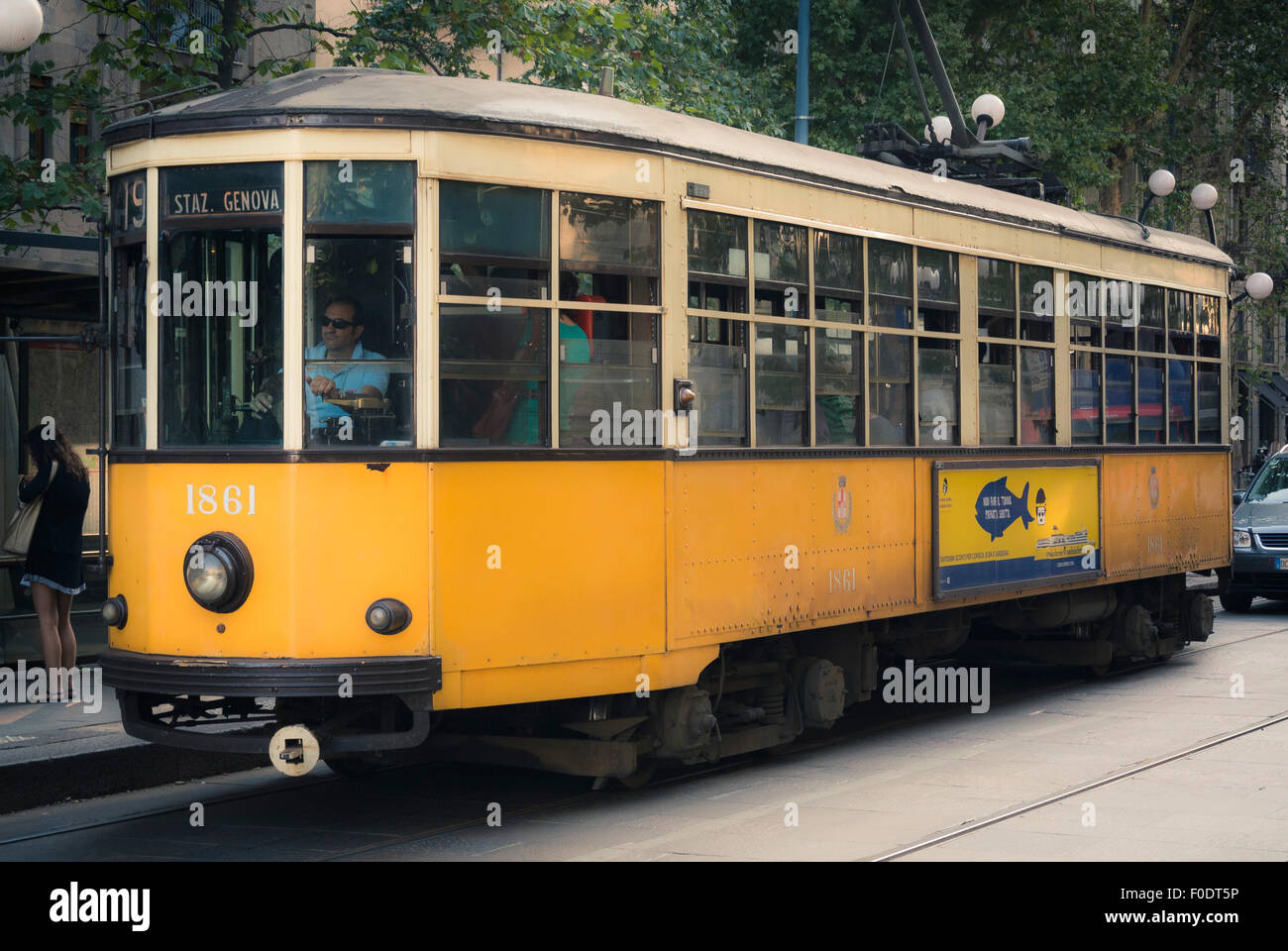 Milan transport public hi-res stock photography and images - Alamy