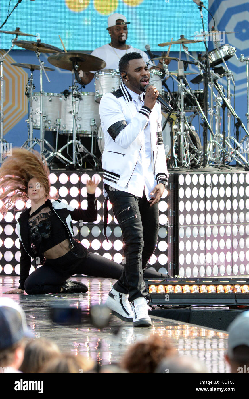 Jason Derulo Performs On ABC's "Good Morning America" Featuring: Jason ...