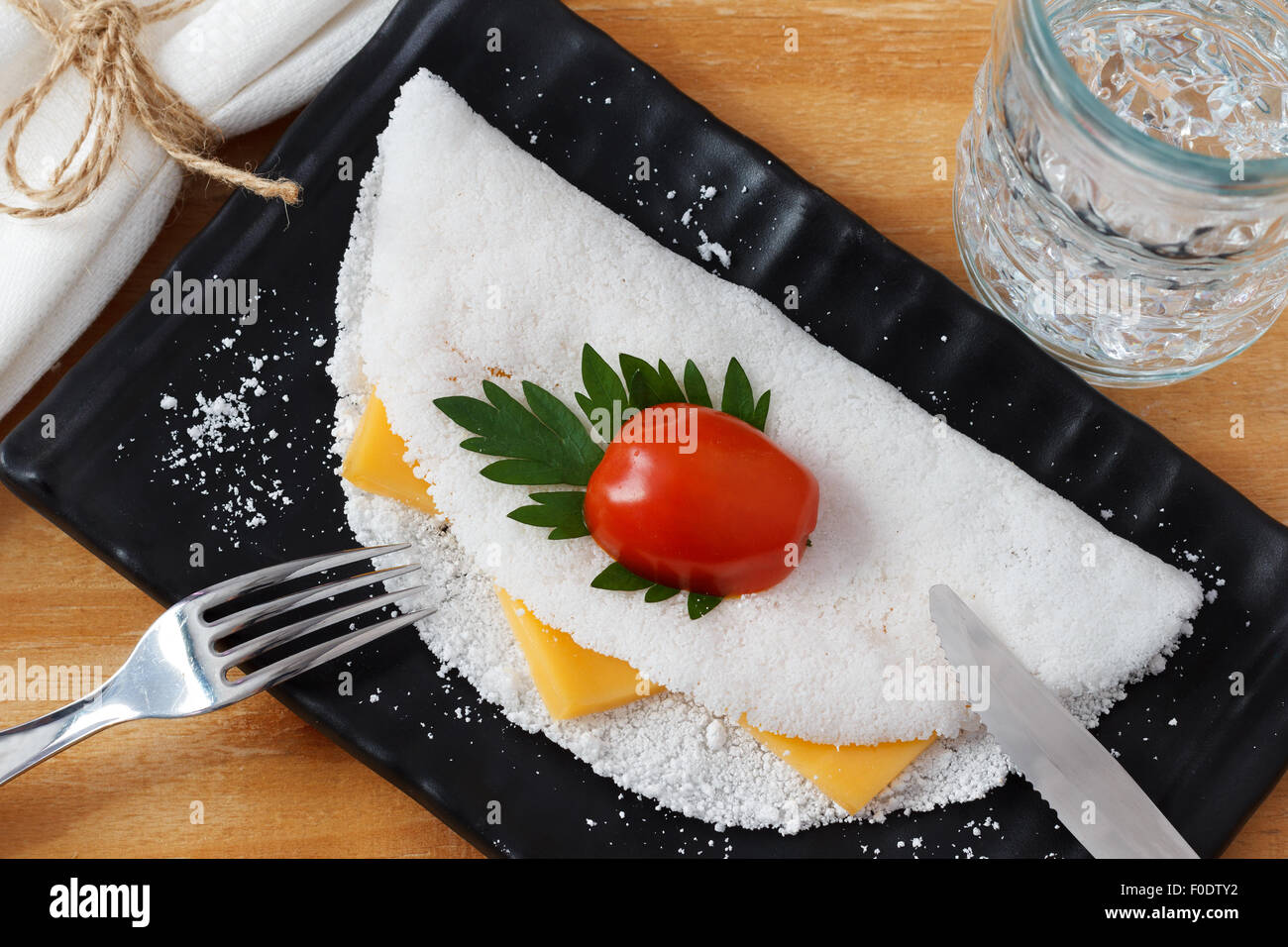 Casabe (bammy, beiju, bob, biju) - flatbread made from cassava (tapioca ...