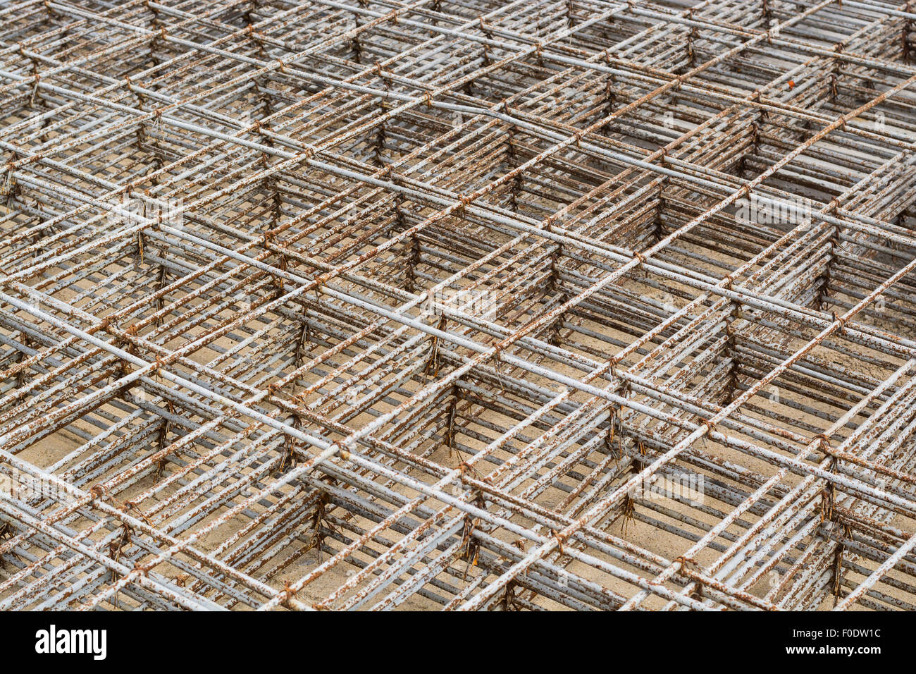 Mesh steel rod for construction Stock Photo - Alamy