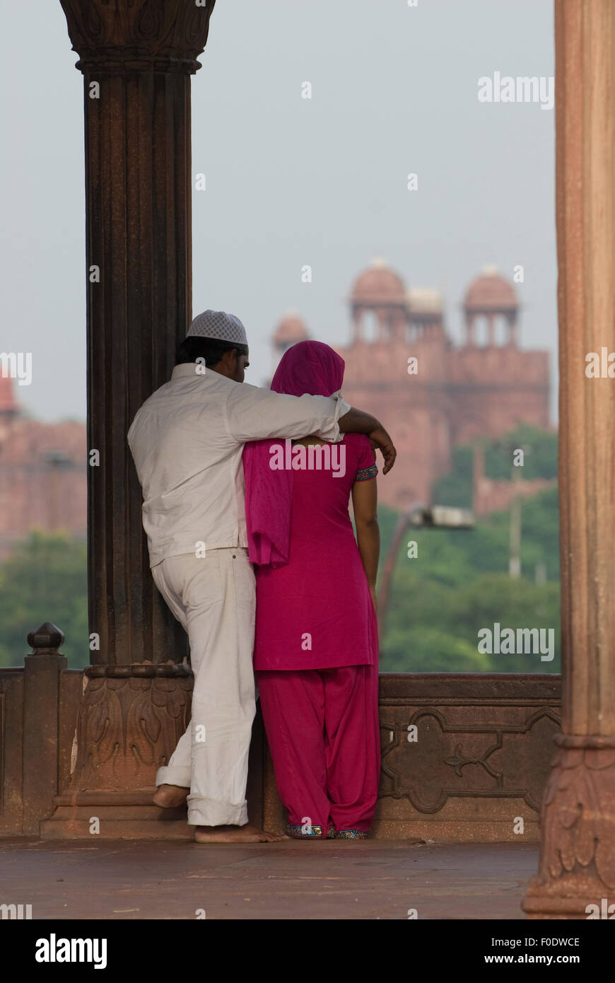 Mughal era red fort, delhi hi-res stock photography and images - Alamy