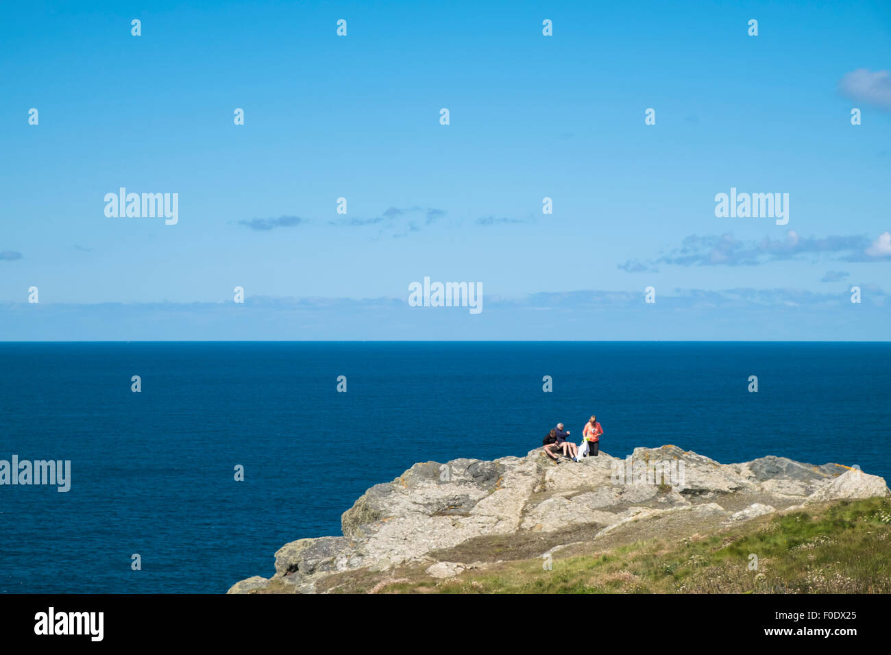 Around Lizard Point Cornwall England UK Old Lizard Head Stock Photo - Alamy