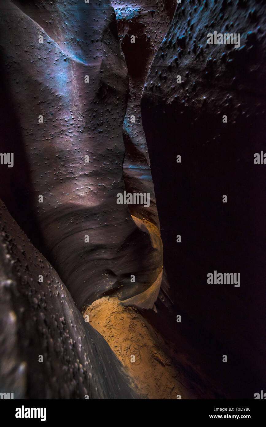 Spooky Gulch Short Canyon Grand Staircase-Escalante Stock Photo - Alamy