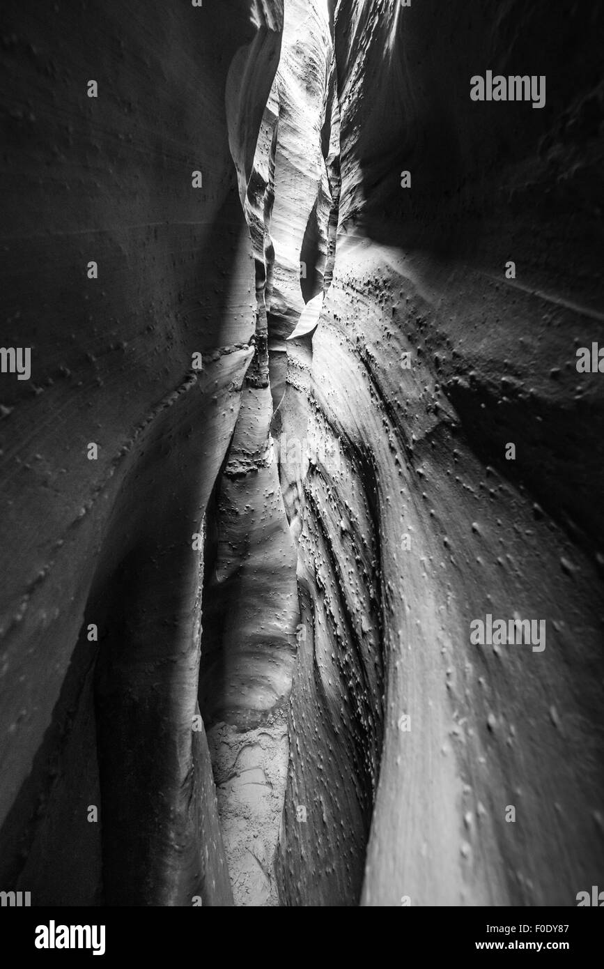 Spooky Gulch Short Canyon Grand Staircase-Escalante Stock Photo - Alamy