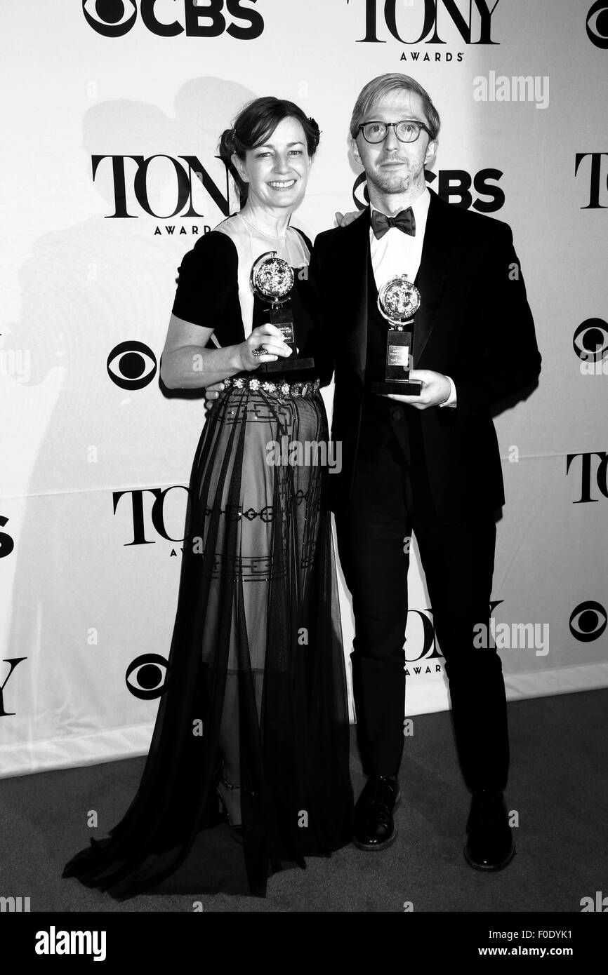 The 69th Annual Tony Awards held at Radio City Music Hall - Press Room ...