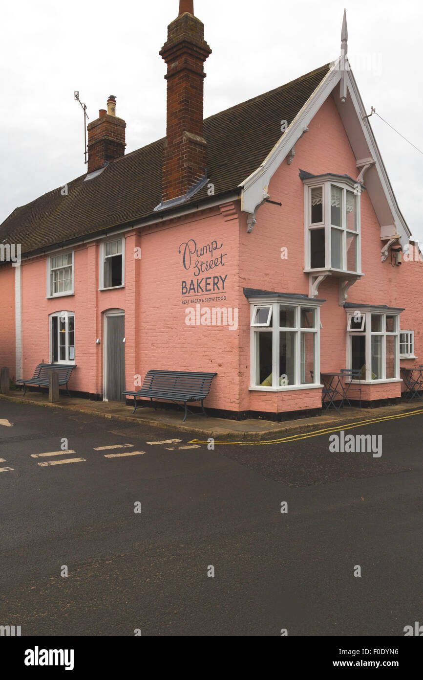 Pump Street Bakery in Orford Stock Photo - Alamy