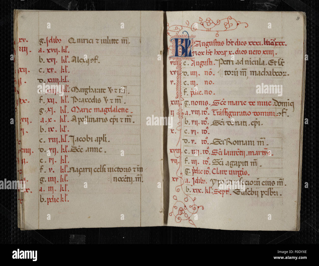 The Codex Pollick, a rare and exquisite Book of Hours, features vibrant ...