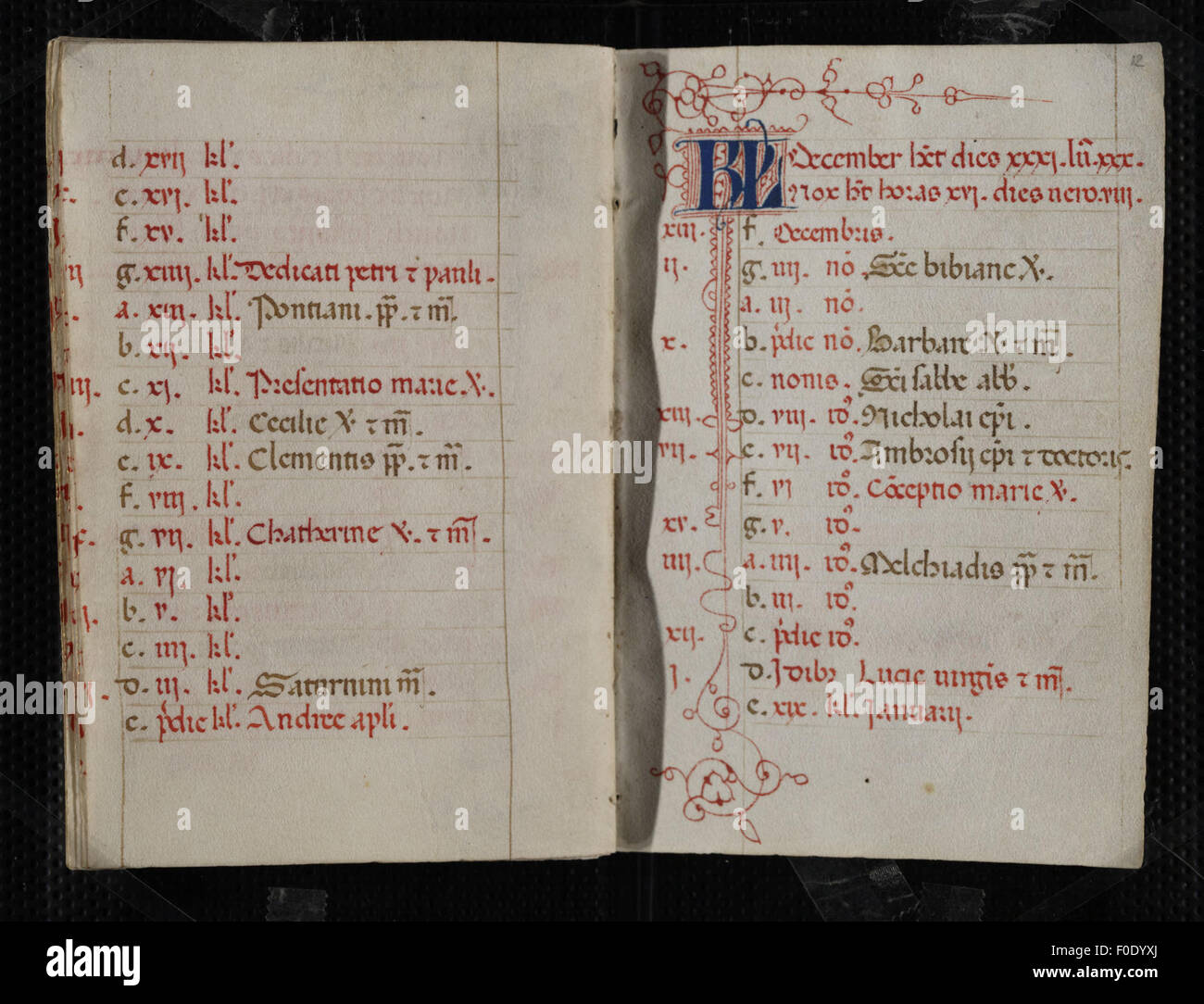 The Codex Pollick, a medieval Book of Hours, is an illuminated ...