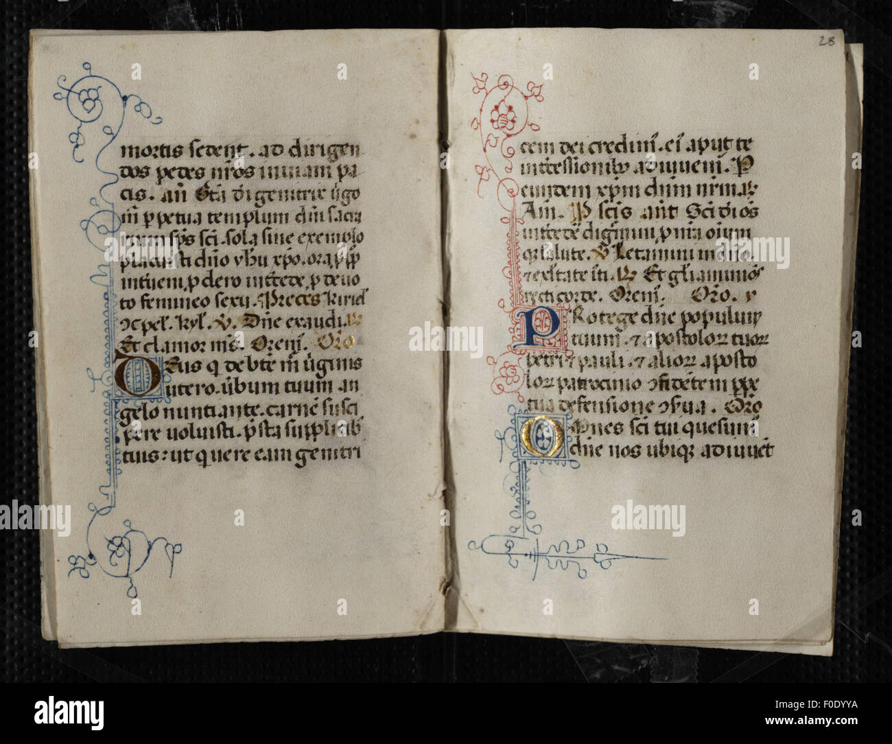 The Codex Pollick, a Book of Hours, is a medieval manuscript used for ...