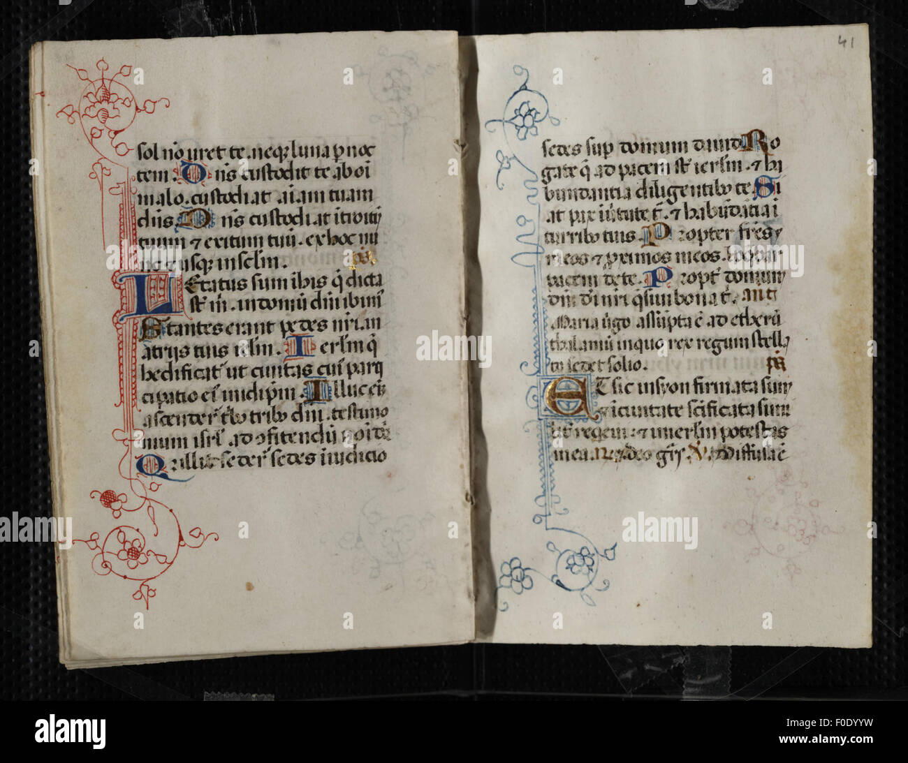 The Codex Pollick, a medieval illuminated manuscript, contains ...