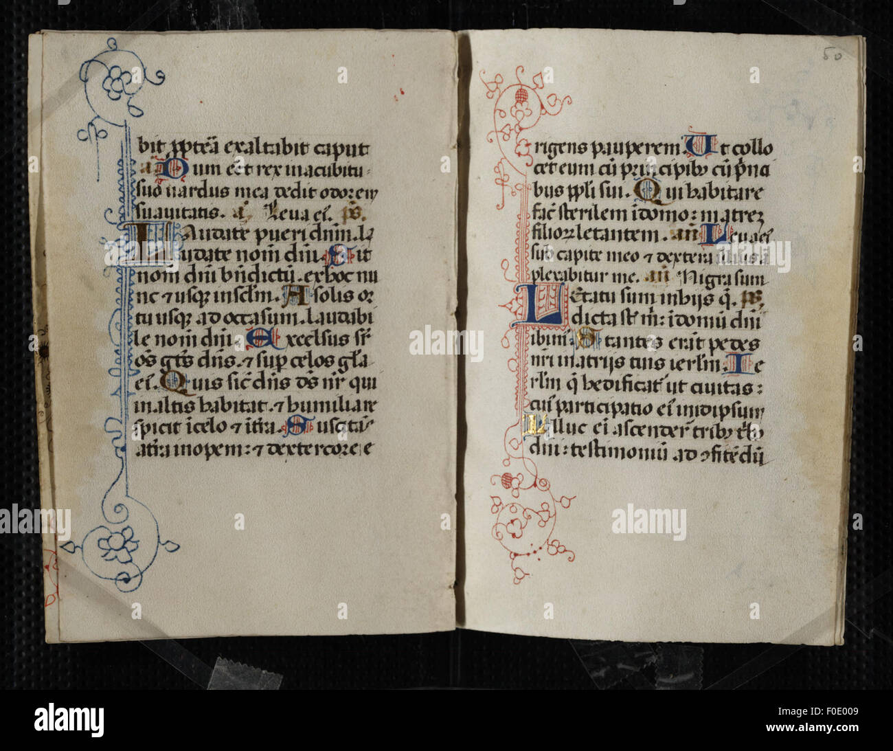 The Codex Pollick, a medieval illuminated manuscript also known as a ...