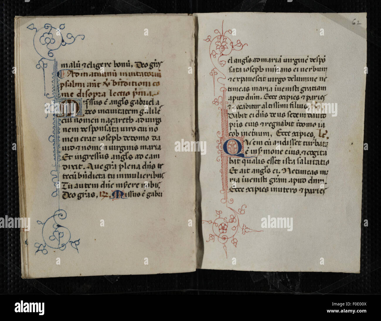 The Codex Pollick, a medieval Book of Hours, is an illuminated ...