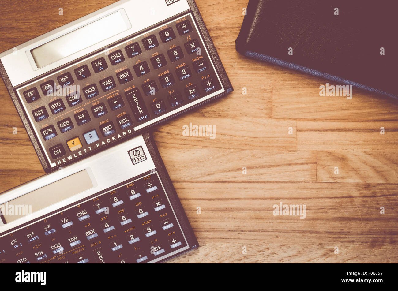 HP-15C and HP 11C programmable scientific calculator made by Hewlet ...