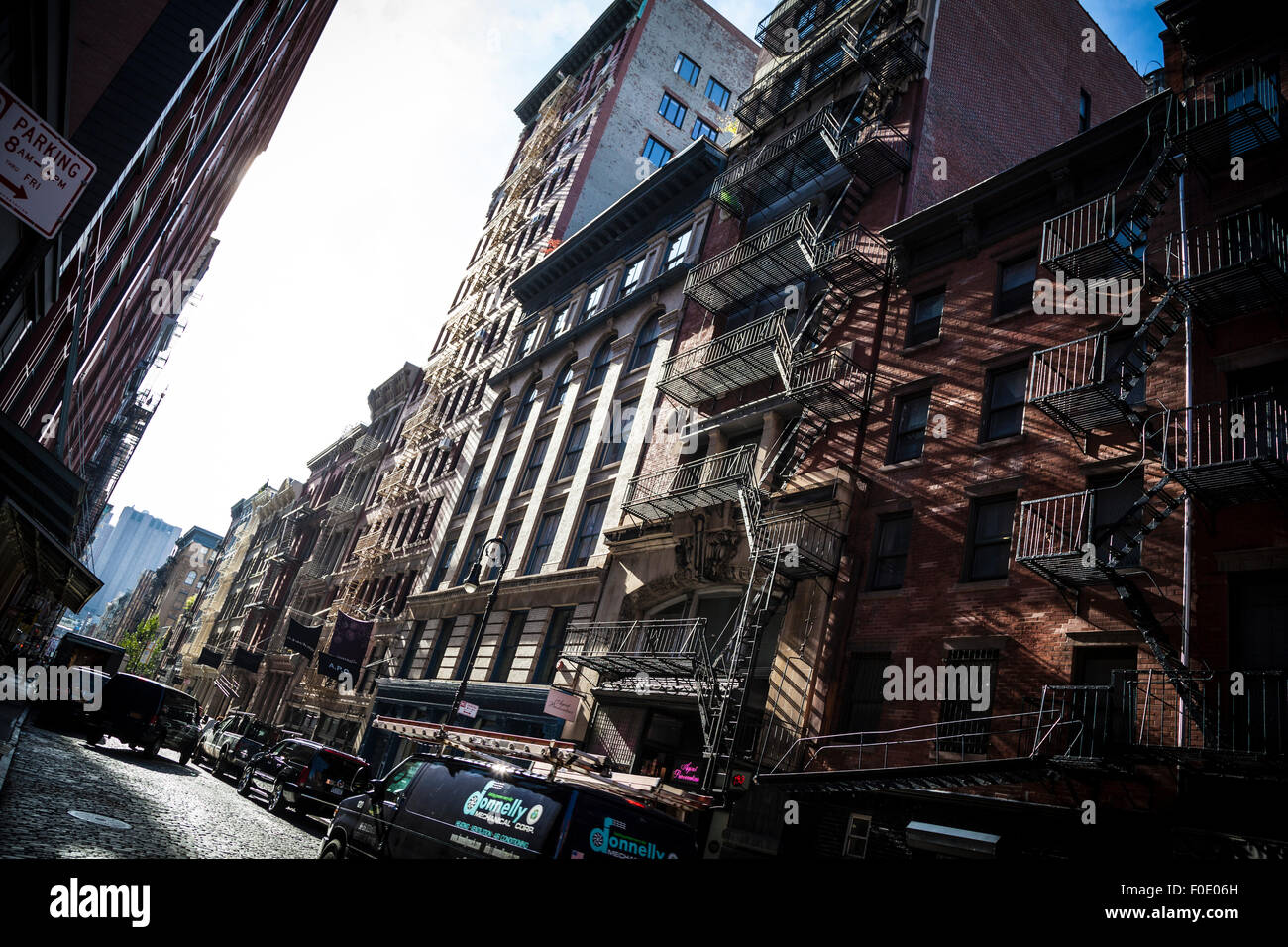 Classic New York Building, Manhattan Stock Photo - Alamy