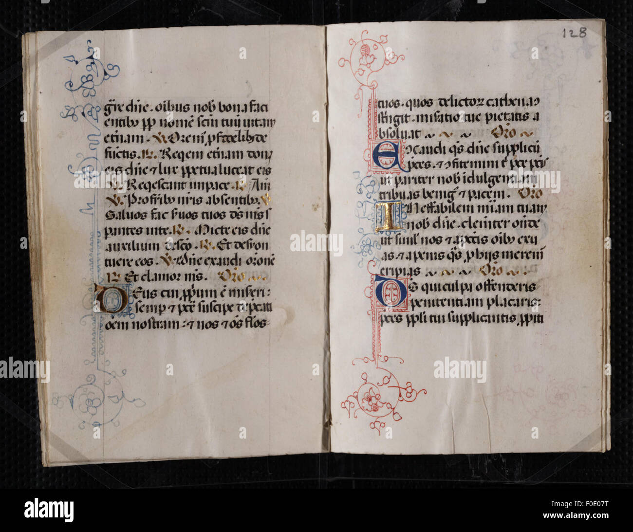 The Codex Pollick, a medieval Book of Hours, contains religious texts ...