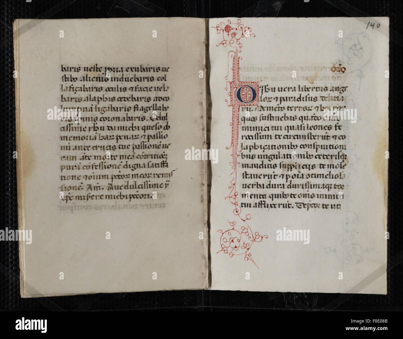 The Codex Pollick, a type of Book of Hours, contains religious texts ...