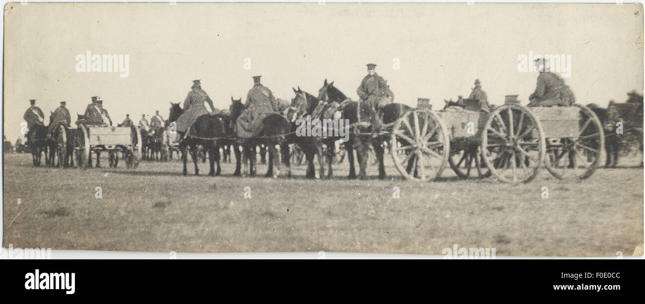 Driver training in England during 1915, likely part of military ...