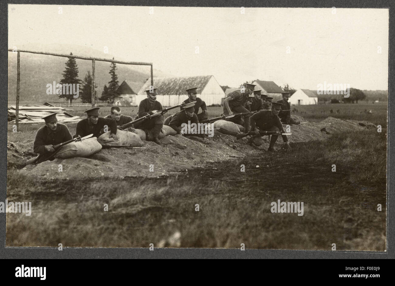 A bayonet drill is a military training exercise designed to teach ...