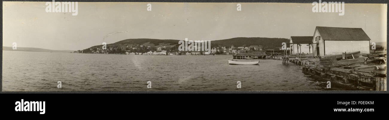 Gaspe Harbour is a picturesque harbor located in the Gaspe Peninsula ...