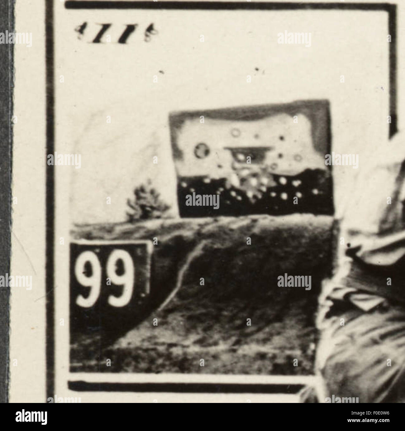 This photograph captures soldiers undergoing musketry training during ...