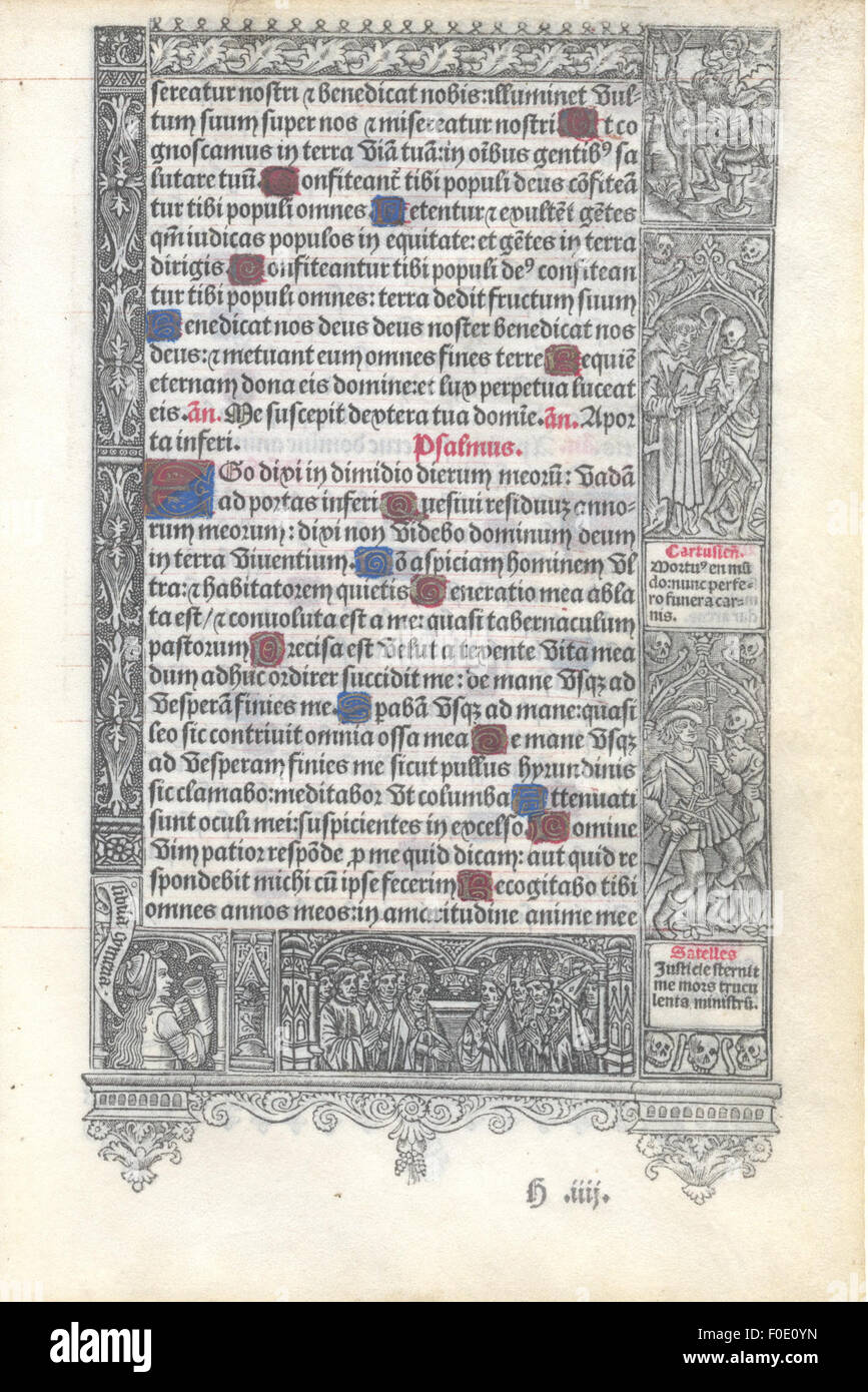 This fragment from a Psalter represents a piece of medieval religious ...