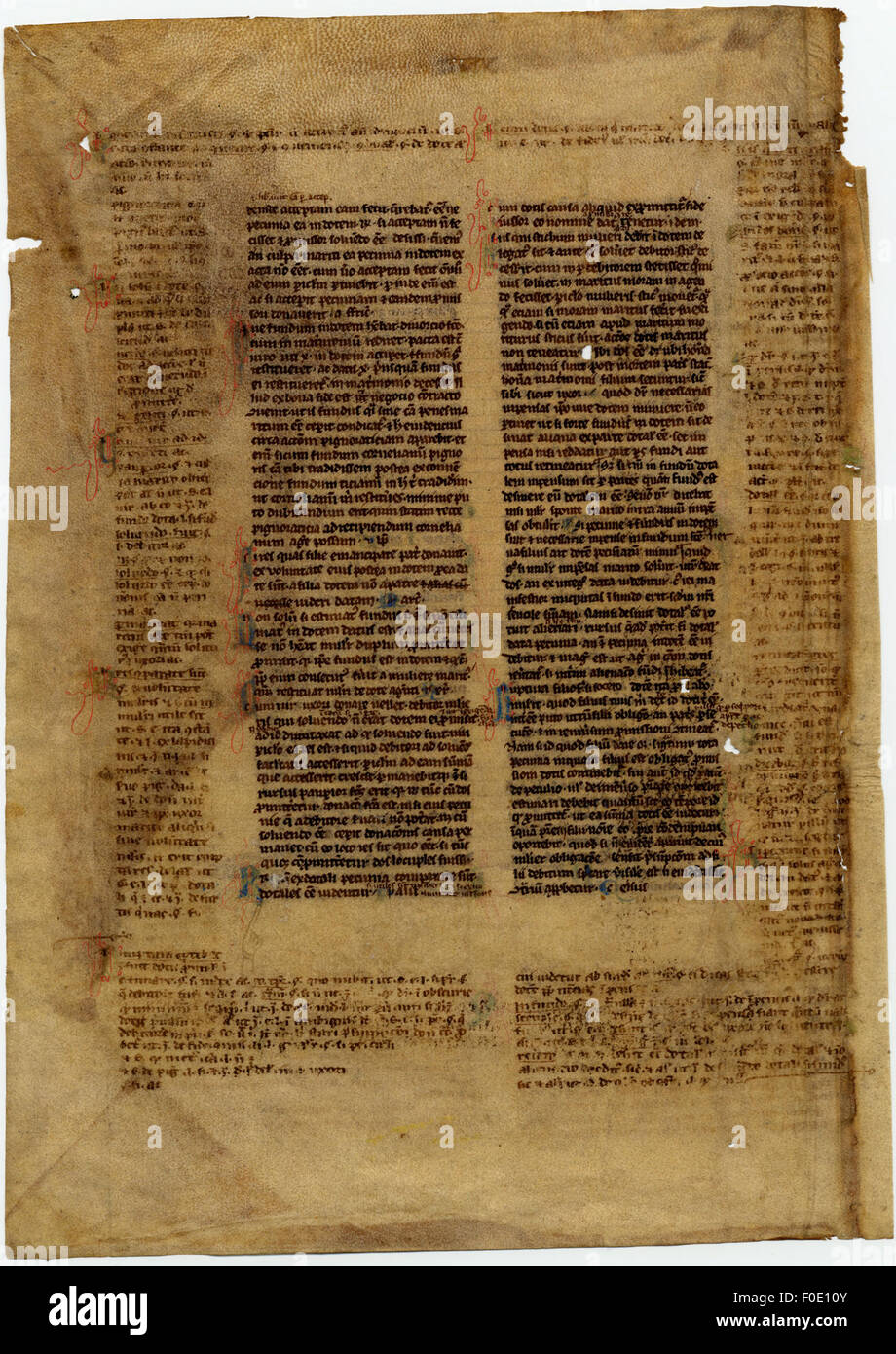 The Corpus Iuris Civilis, a fragment of the Roman legal code, was ...