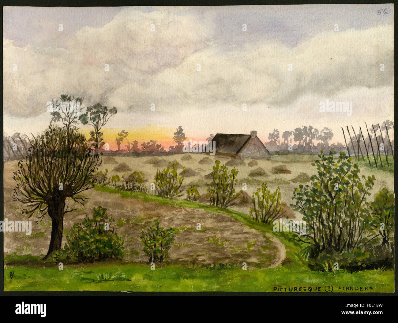 Flanders landscapes hi-res stock photography and images - Alamy
