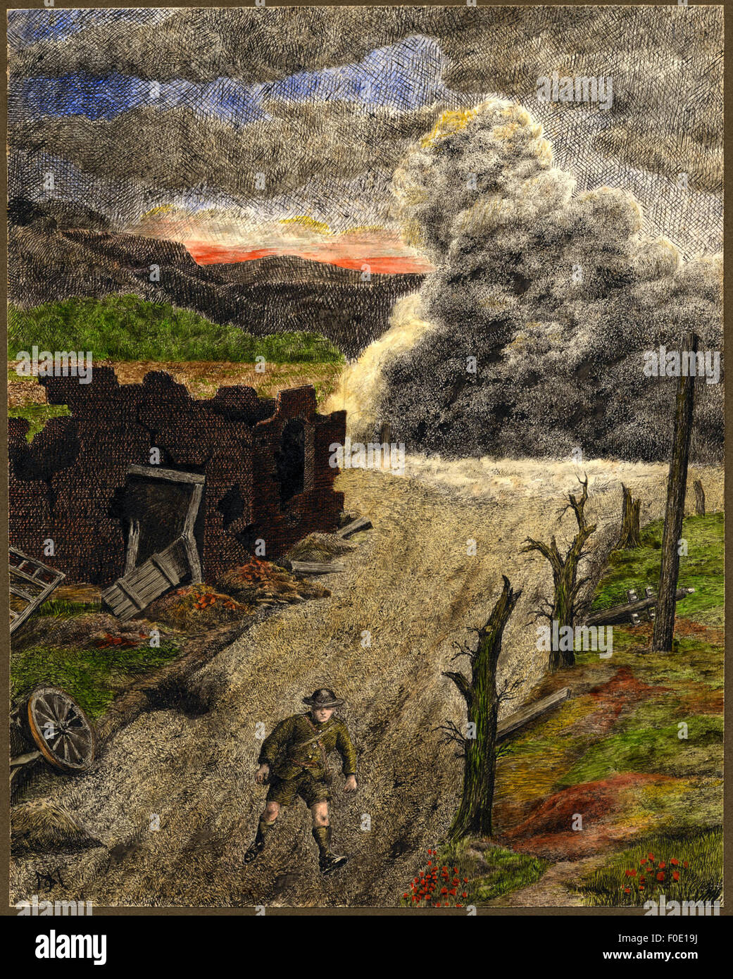Damaged military structures hi-res stock photography and images - Alamy