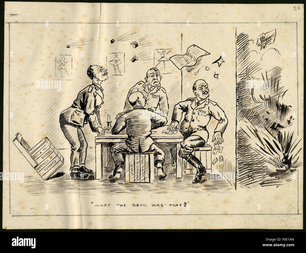 What the Devil Was That Stock Photo - Alamy