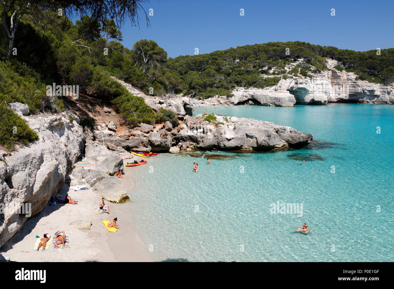 Menorca south coast beaches hi-res stock photography and images - Alamy